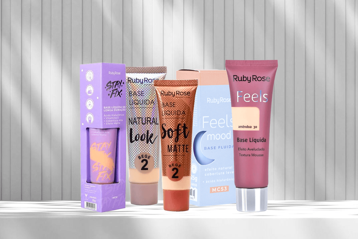 Base Ruby Rose: conheça as opções da marca baratinha - Bonita Sem Filtro