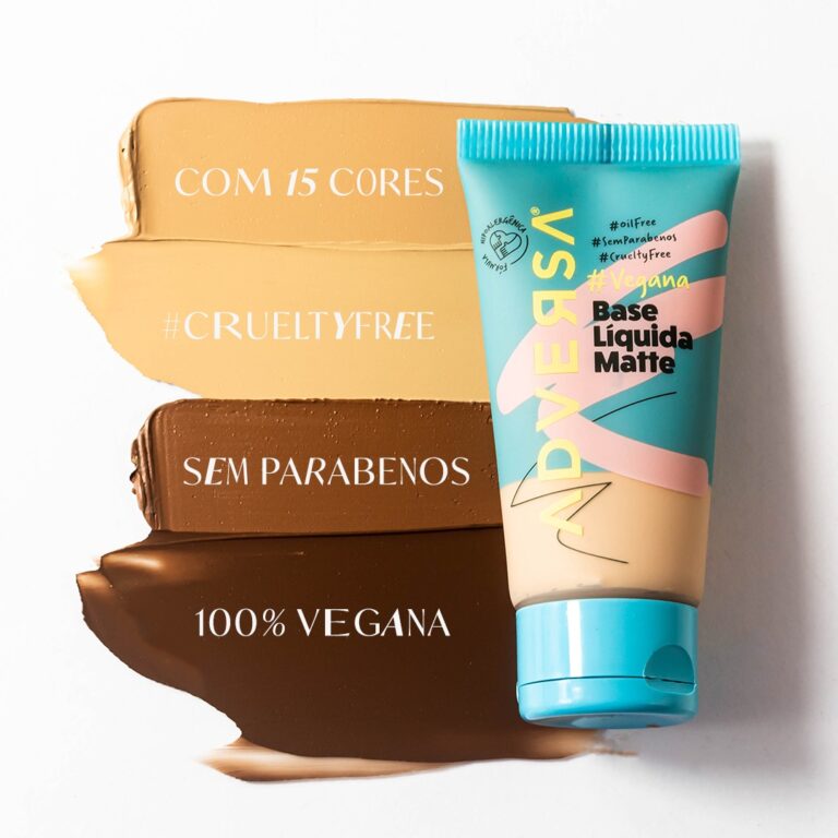 Resenha Base Líquida Matte Vegana Adversa - Bonita Sem Filtro