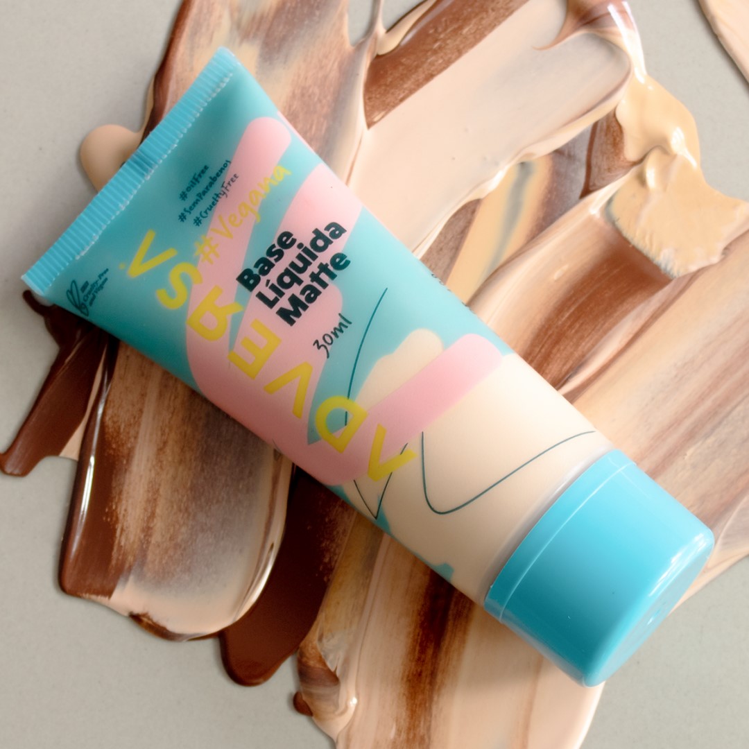 Resenha Base Líquida Matte Vegana Adversa - Bonita Sem Filtro