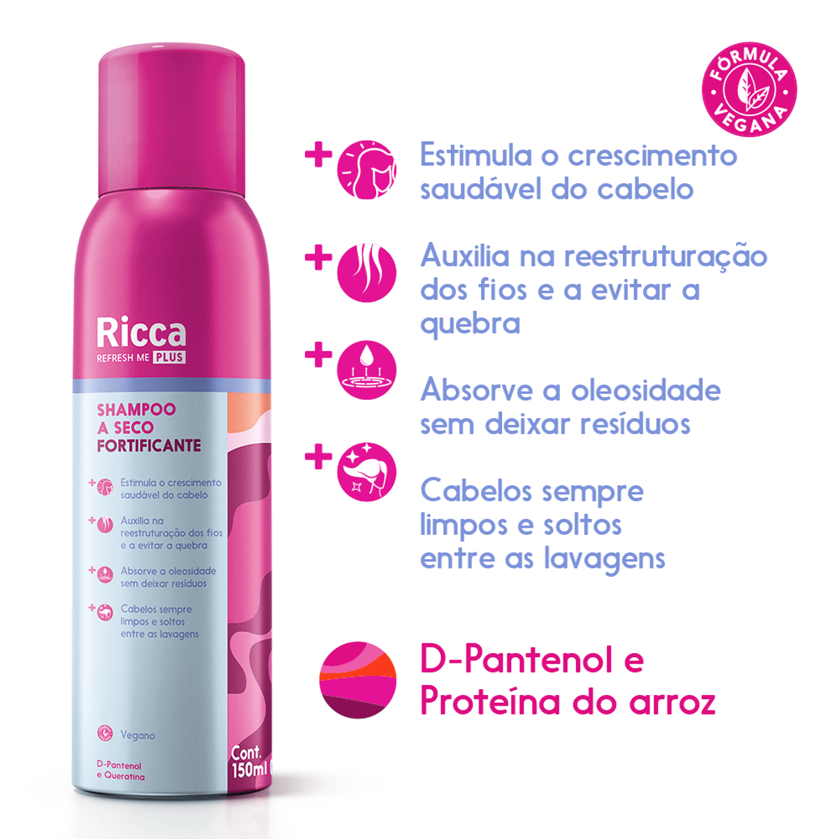 Resenha Shampoo a Seco Ricca Fortificante - Bonita Sem Filtro